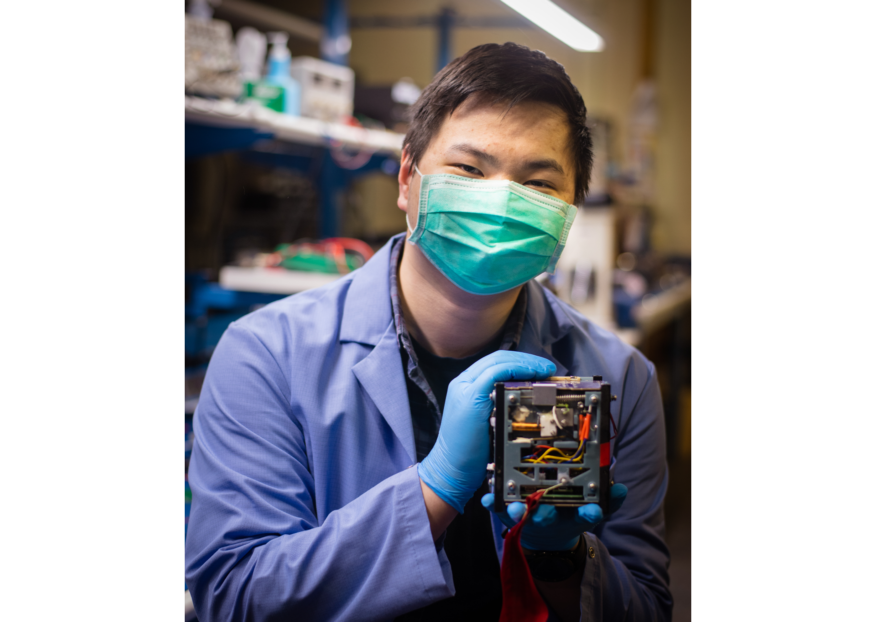Alpha CubeSat Holograms